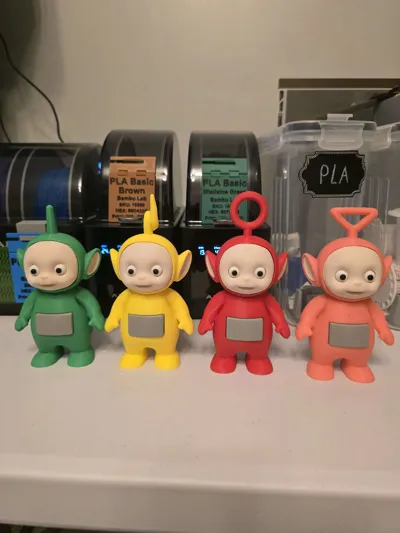 Teletubbies multiparts no ams by Vitormhs MakerWorld: Download Free 3D ...