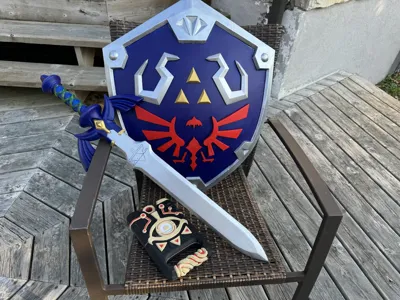 Zelda Hylia Shield /Hylian by 3D Maker MakerWorld: Download Free 3D Models