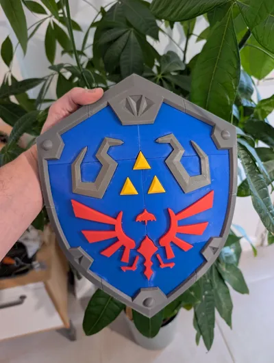 Zelda Hylia Shield /Hylian by 3D Maker MakerWorld: Download Free 3D Models