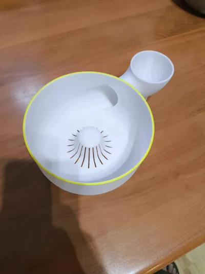 Automatic vegetable and fruit washer- no supports and no assembly ...