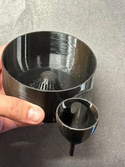 Automatic vegetable and fruit washer- no supports and no assembly ...