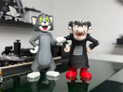 Tom and Jerry (Tom) - No AMS need- easy assembly by kos MakerWorld ...
