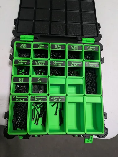 Gridfinity Storage Boxes by Pred Remixed by Andrianopolino MakerWorld ...