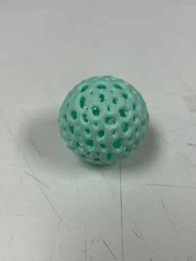 Fuzzy Ball - TPU (super bouncy) - Free 3D Print Model - MakerWorld