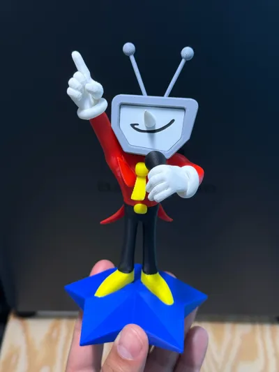 Deltarune Tenna Figure (No AMS required) Remixed by Luke_AFUS ...