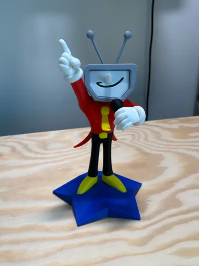 Deltarune Tenna Figure (No AMS required) Remixed by Luke_AFUS ...