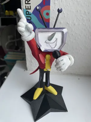 Deltarune Tenna Figure (No AMS required) Remixed by Luke_AFUS ...