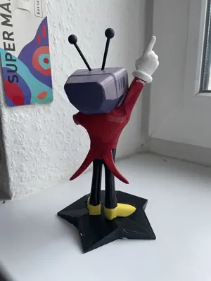 Deltarune Tenna Figure (No AMS required) Remixed by Luke_AFUS ...