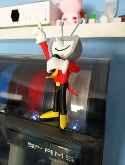 Deltarune Tenna Figure (No AMS required) Remixed by Luke_AFUS ...