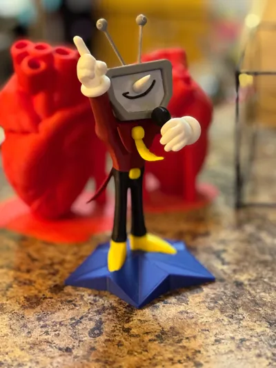 Deltarune Tenna Figure (No AMS required) Remixed by Luke_AFUS ...