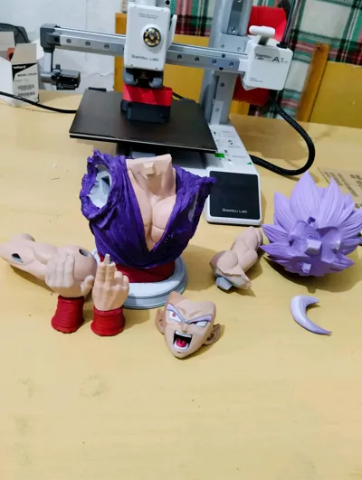 GOHAN BEAST BUST - Free 3D Print Model - MakerWorld