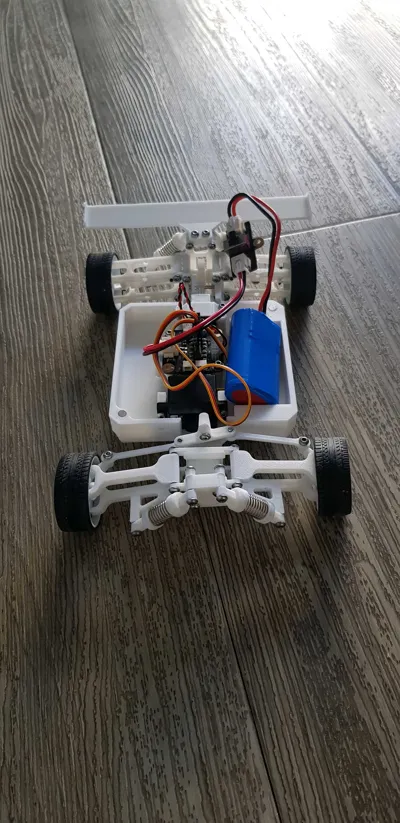 Neutron Car - RC CyberBrick car - Free 3D Print Model - MakerWorld