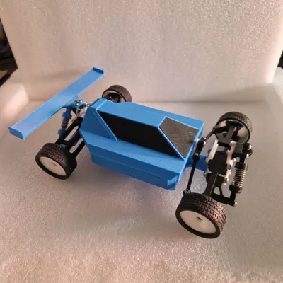 Neutron Car - RC CyberBrick car - Free 3D Print Model - MakerWorld