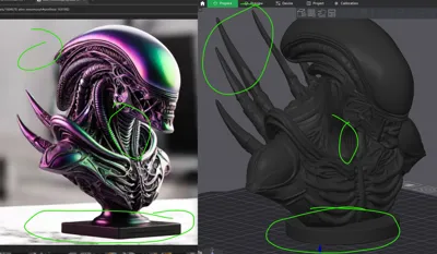 Alien , Xenomorph - Free 3D Print Model - MakerWorld