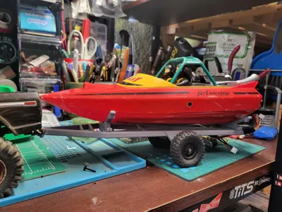 Traxxas TRX4M Boat Trailer by Maxxis MakerWorld: Download Free 3D Models