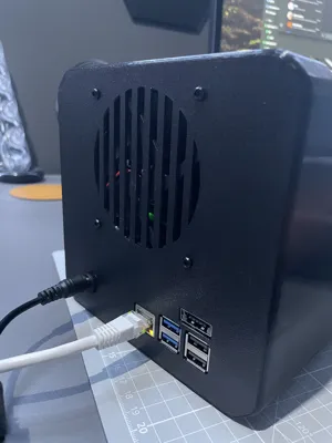 Raspberry Pi 5 Based 4-Bay NAS by mklements MakerWorld: Download Free ...