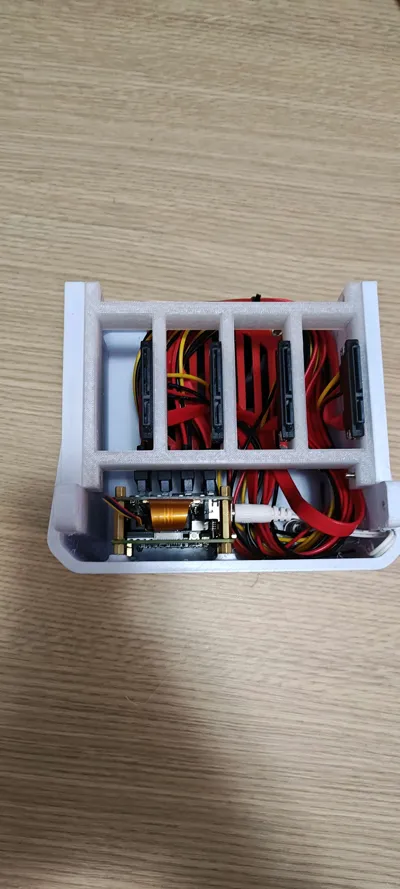 Raspberry Pi 5 Based 4-Bay NAS by mklements MakerWorld: Download Free ...