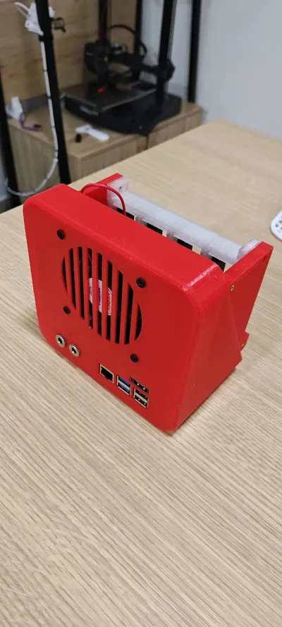 Raspberry Pi 5 Based 4-Bay NAS by mklements MakerWorld: Download Free ...