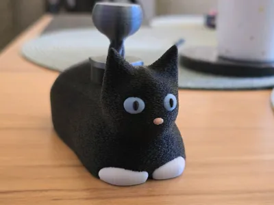 Spinning Catloaf OIIA CAT - Free 3D Print Model - MakerWorld
