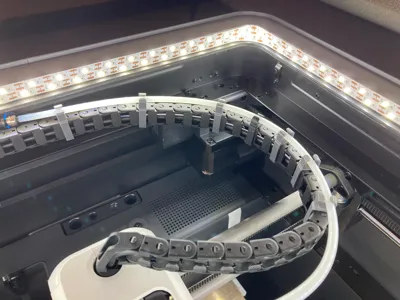 Cable Chain PTFE Clip for X1. P1P, P1S - Free 3D Print Model - MakerWorld