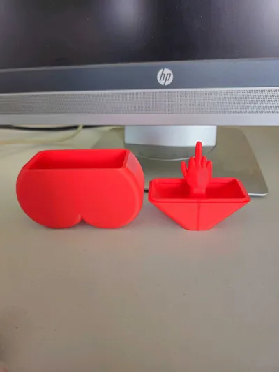 Middle Finger Heart Surprise - Free 3D Print Model - MakerWorld