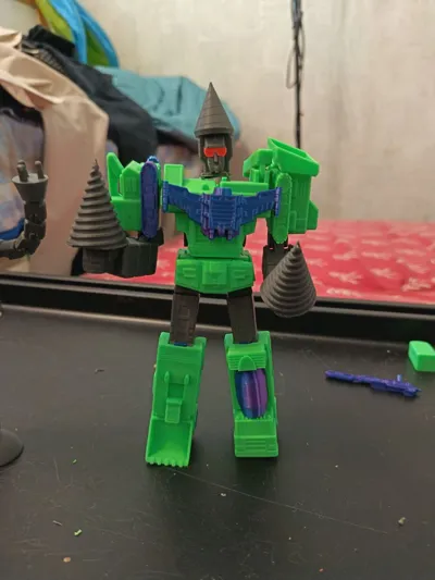 Devastator Transformers G1 Model - Free 3D Print Model - MakerWorld