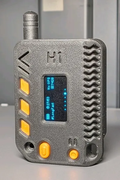 H1 - Case for Heltec V3 running Meshtastic - Free 3D Print Model ...