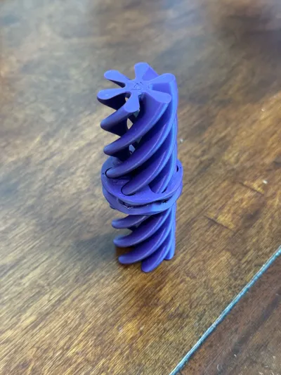 Vortex Interlock - Fidget Toy - Free 3D Print Model - MakerWorld