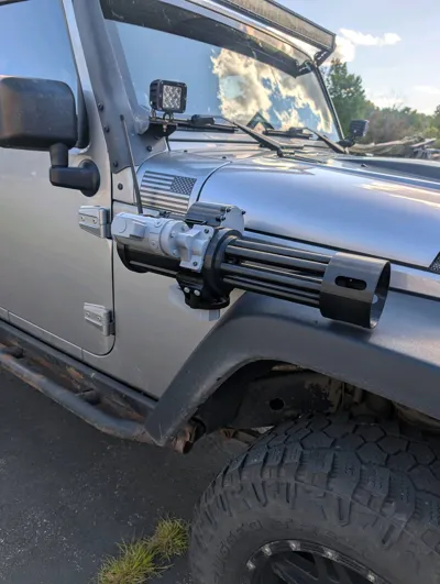 M134 Minigun - Magnetic Mount V1 by Hotcup & Co. MakerWorld: Download ...