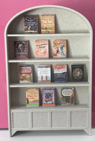 Round Arch Mini Bookshelf by SculptedChapters MakerWorld: Download Free ...