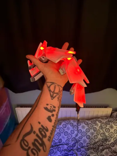 Modular Wearable Sandevistan Cosplay Spine - Free 3D Print Model ...