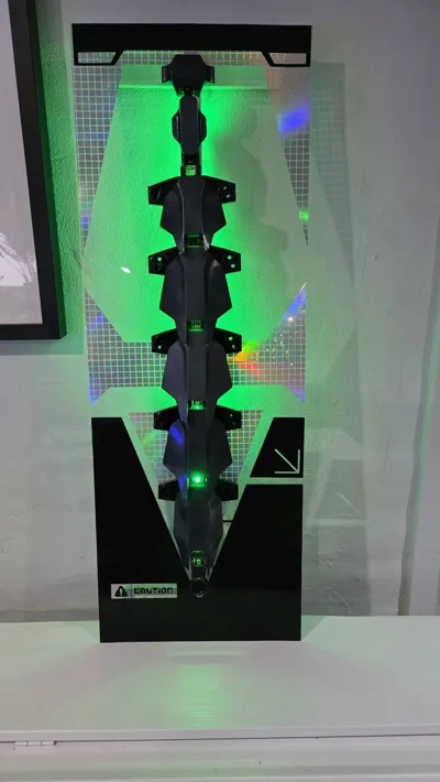 Modular Wearable Sandevistan Cosplay Spine - Free 3D Print Model ...