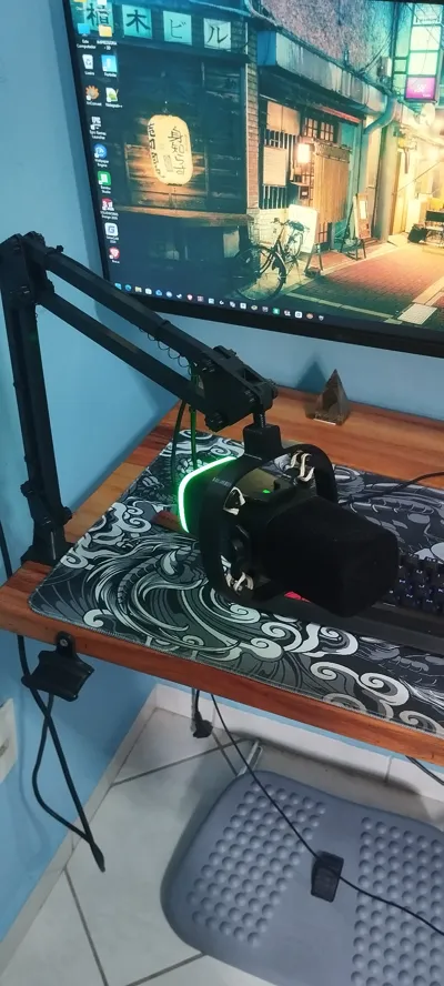 100% 3D-Printed Microphone Stand - Free 3D Print Model - MakerWorld