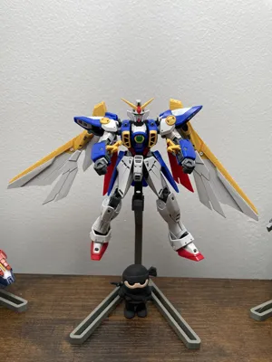 Gundam Stand 1/144 peg and box by gabesir2003 - MakerWorld