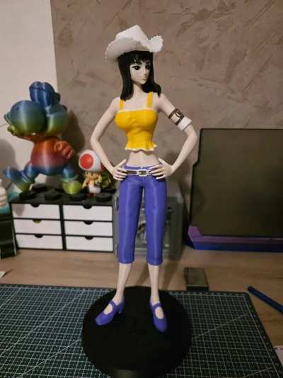 Thanks 10K!!! Nico Robin Fanart by MiX&BitS MakerWorld: Download Free ...