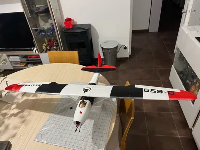 RC plane Go 1 Wolf V2 - Free 3D Print Model - MakerWorld