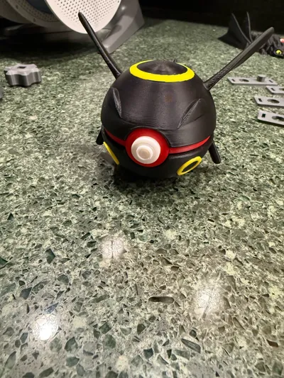 #0384 Shiny Rayquaza Pokéball - Multipart by 3D Girl MakerWorld ...