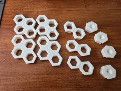 Easy to Remove Inserts HSW Honeycomb Storage Wall Remixed by yanshay MakerWorld: Download Free ...