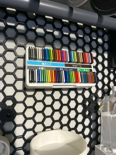 Easy to Remove Inserts HSW Honeycomb Storage Wall Remixed by yanshay MakerWorld: Download Free ...