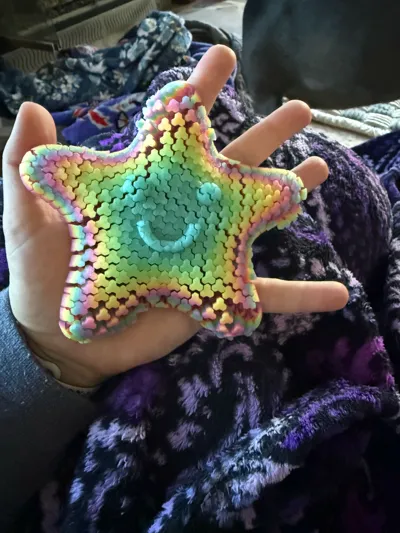 Flexi Playful Star - Free 3D Print Model - MakerWorld