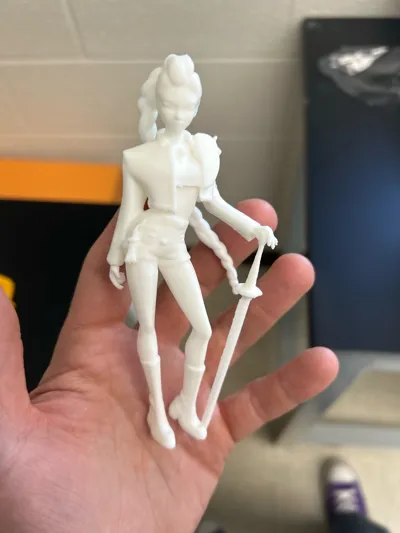 Rumi Statue Kpop Demon Hunters - Free 3D Print Model - MakerWorld