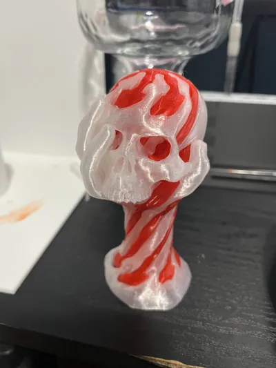 Skull Grip Impossible Pass Through Fidget by FilliFuu MakerWorld ...