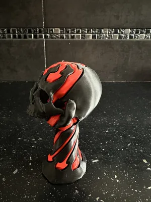 Skull Grip Impossible Pass Through Fidget by FilliFuu MakerWorld ...