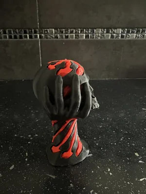 Skull Grip Impossible Pass Through Fidget by FilliFuu MakerWorld ...