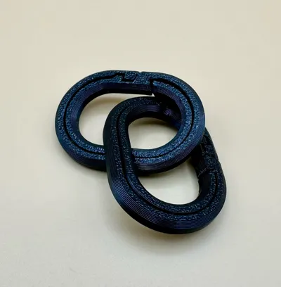 Split Ring (2 shapes x 6 sizes) - Free 3D Print Model - MakerWorld