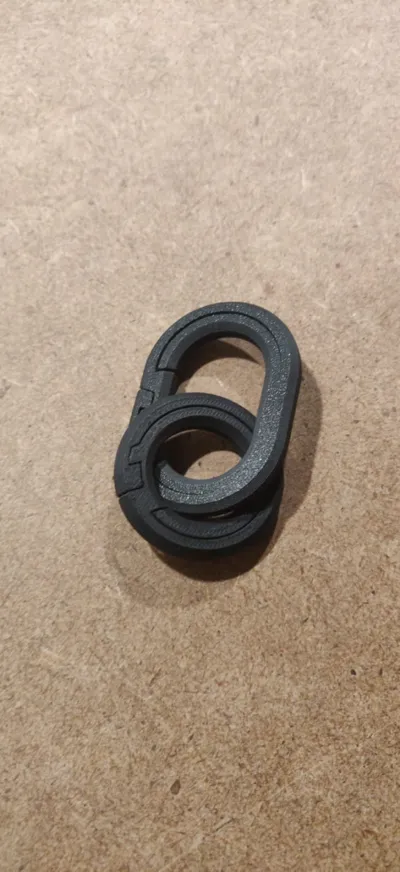 Split Ring (2 shapes x 6 sizes) by TrocheHole MakerWorld: Download Free 3D Models