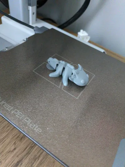 Mini Axolotl – Articulated & Keychain by 🟢 Flexi JIMGA MakerWorld: Download Free 3D Models