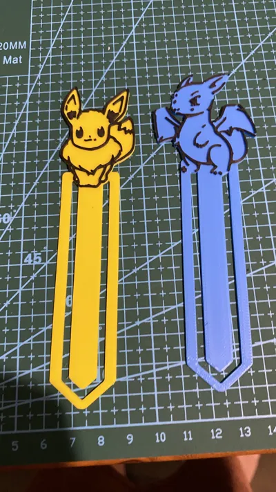 Pokemon bookmark set by dashmik - MakerWorld