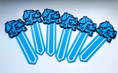 Pokemon bookmark set - Free 3D Print Model - MakerWorld