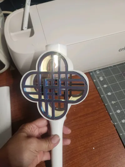 Huntr/x Light Stick – Glow Up Edition - Free 3D Print Model - MakerWorld